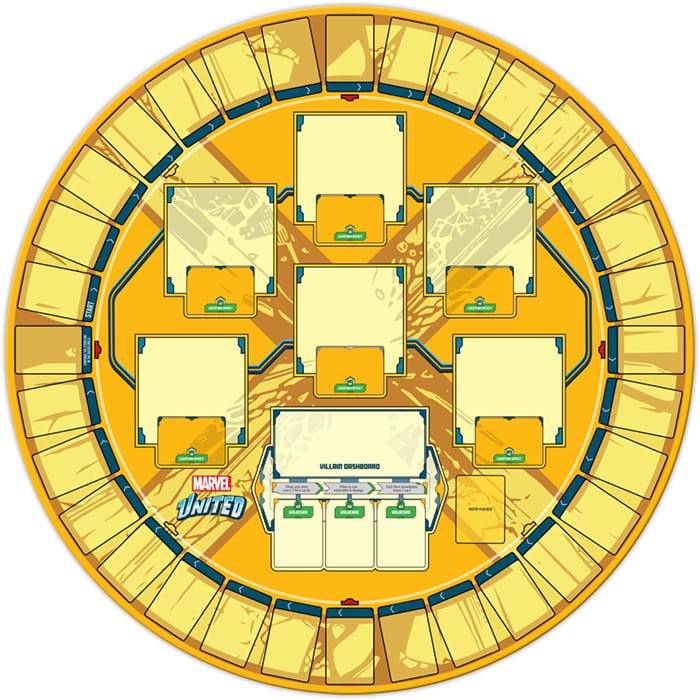 Marvel United Playmat V2 – GameWorkCreate